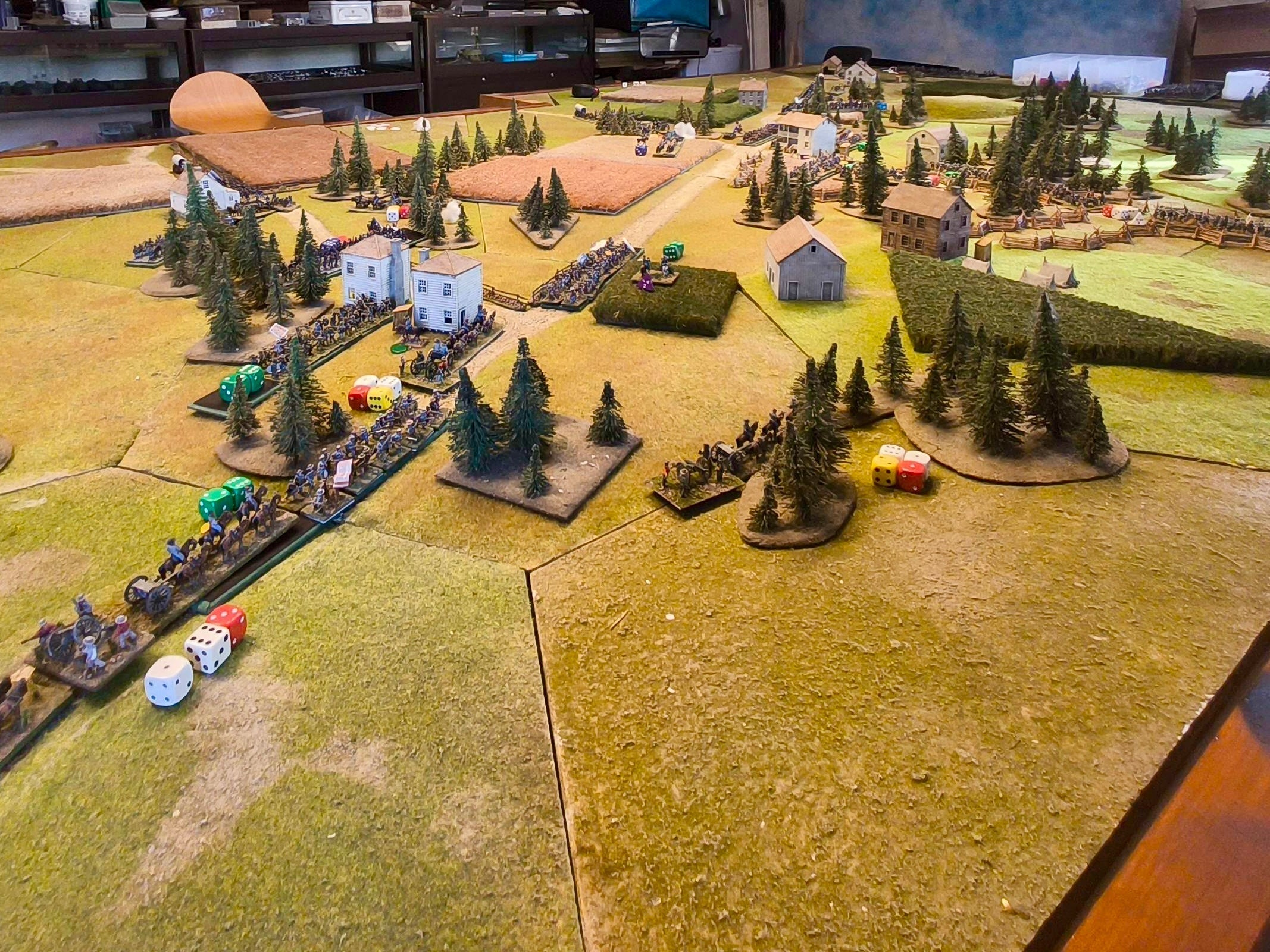 Chancellorsville Inspired Wargame Table – Battle Honours 3D