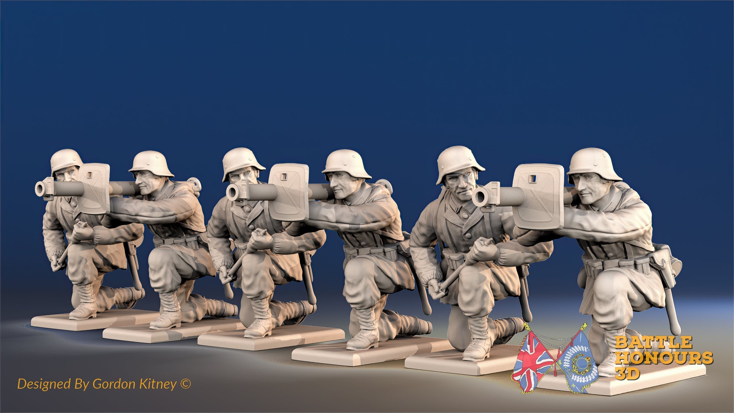 WW2 German Panzer Grenadiers – Battle Honours 3D
