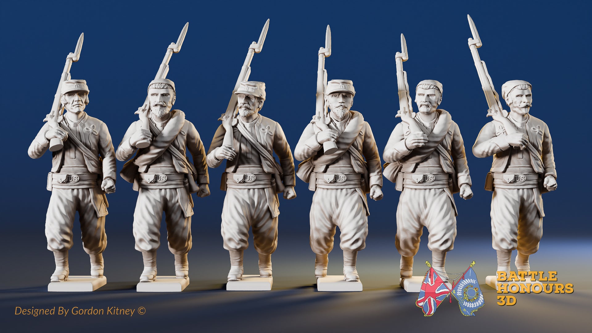 ACW Union Infantry – Battle Honours 3D