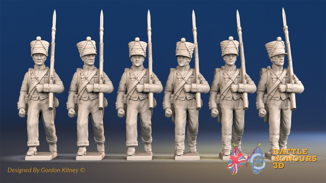 French March Attack Fusiliers Shako – Battle Honours 3D
